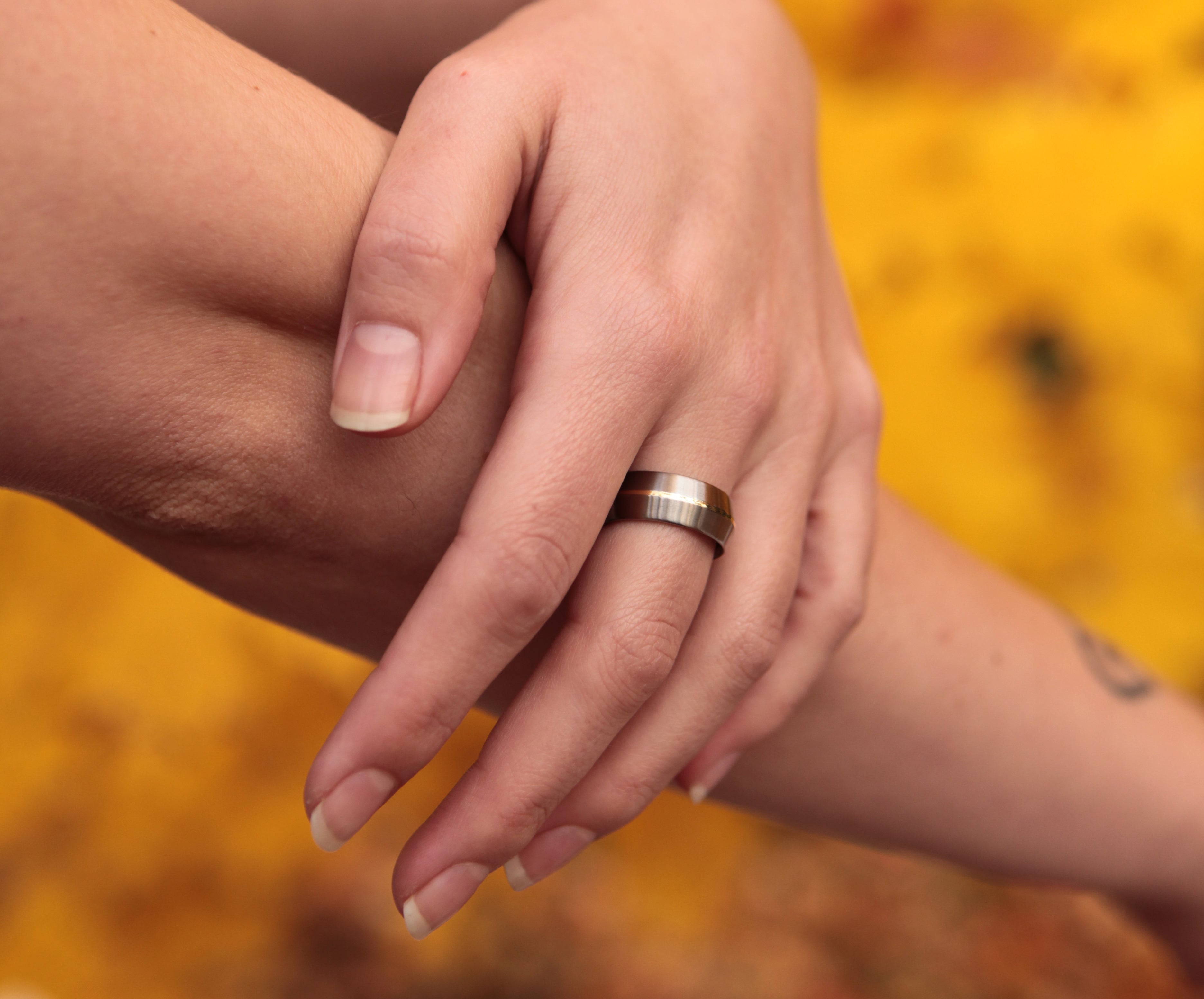 Handcrafted Unique Titanium Rings Crafted in California – Classic Titanium